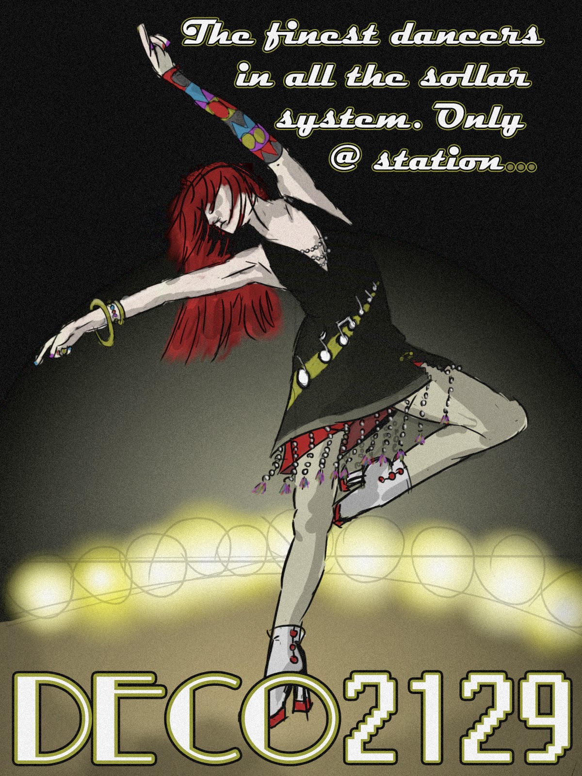 RSCC Computer Art I: Honors 1 of 4; Decopunk