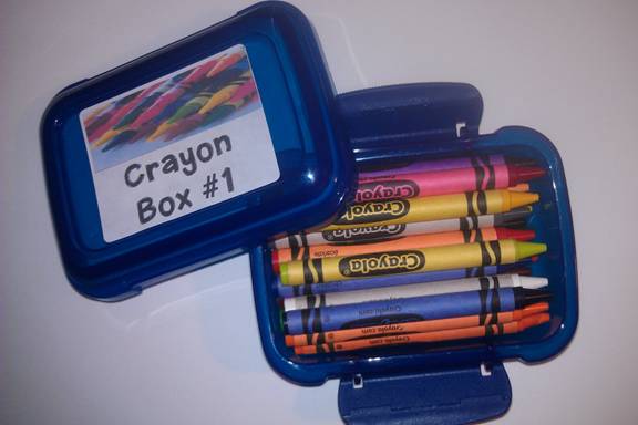 Foreman Teaches: Dollar Tree Finds, Crayon Storage, and a Small Giveaway!