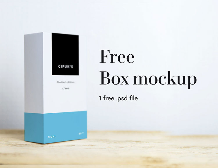 45 Free Boxes Mockup PSD for Packaging Designs - MUSIC THEORY