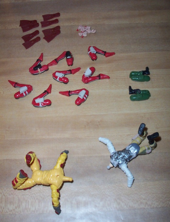 Our Basement Workshop: Tutorial - Dyeing Figures & Parts