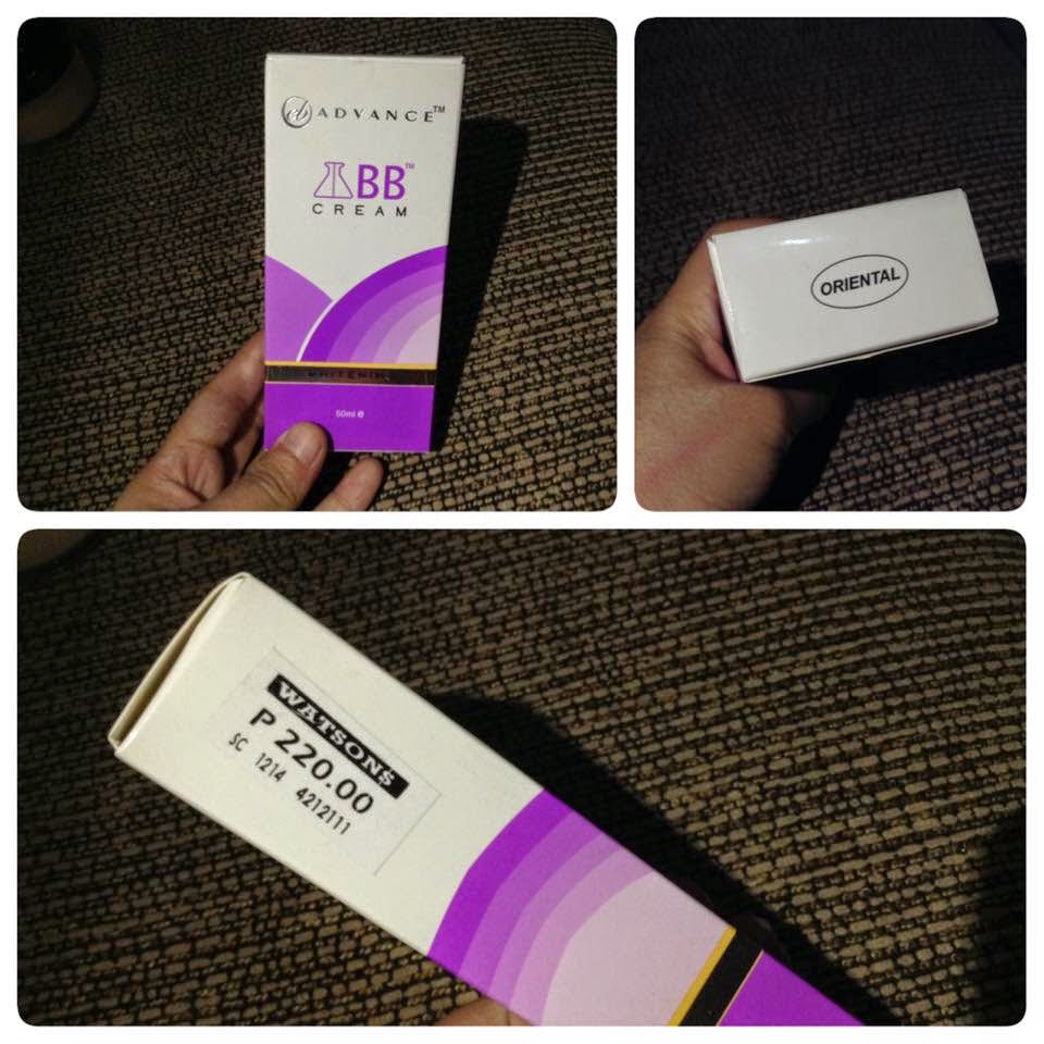 Me Myself and My Journey: Review: EB Advance BB Cream in Whitening ...