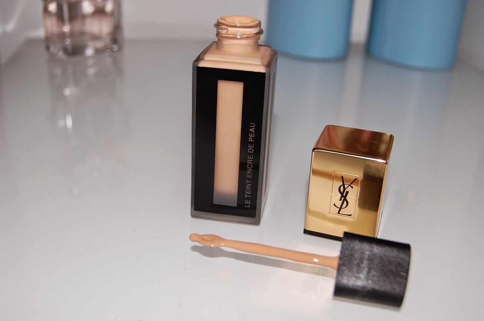 Beauty Box: NEW YSL Fusion Ink Foundation Review