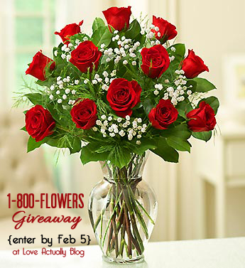Love, Actually: 1-800-Flowers Giveaway: Long Stem Red Roses!