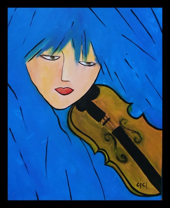 Carolee Ross' Art Scene: Cici Artist: From Mathematician to Artist