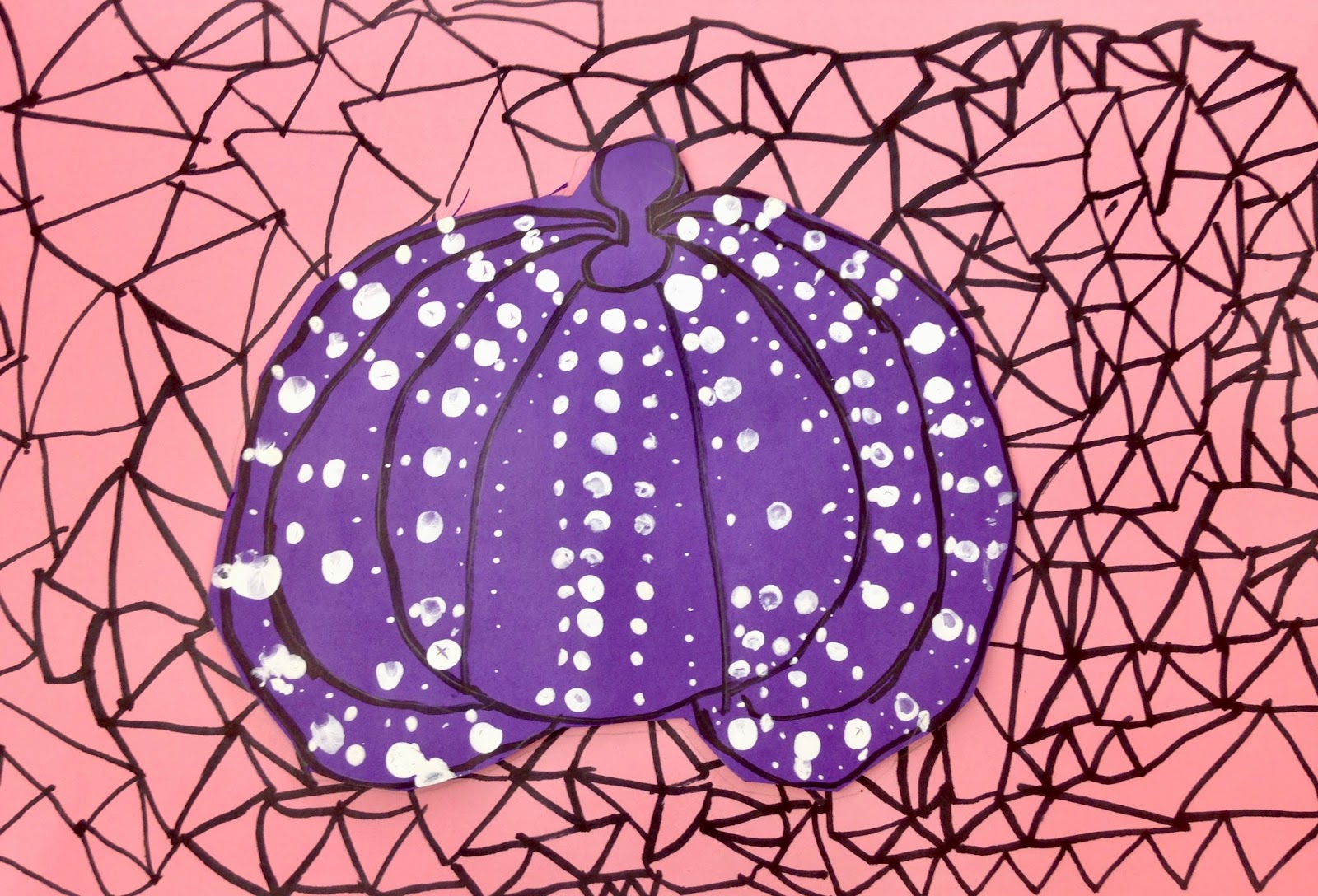 candice ashment art: Get your Yayoi Kusama polka dot Pumpkin