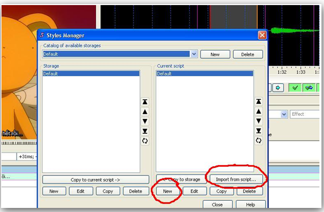 Thêm Style cho Sub và Chèn hiệu ứng (Effect) karaoke - Gia đình Cụ Quang