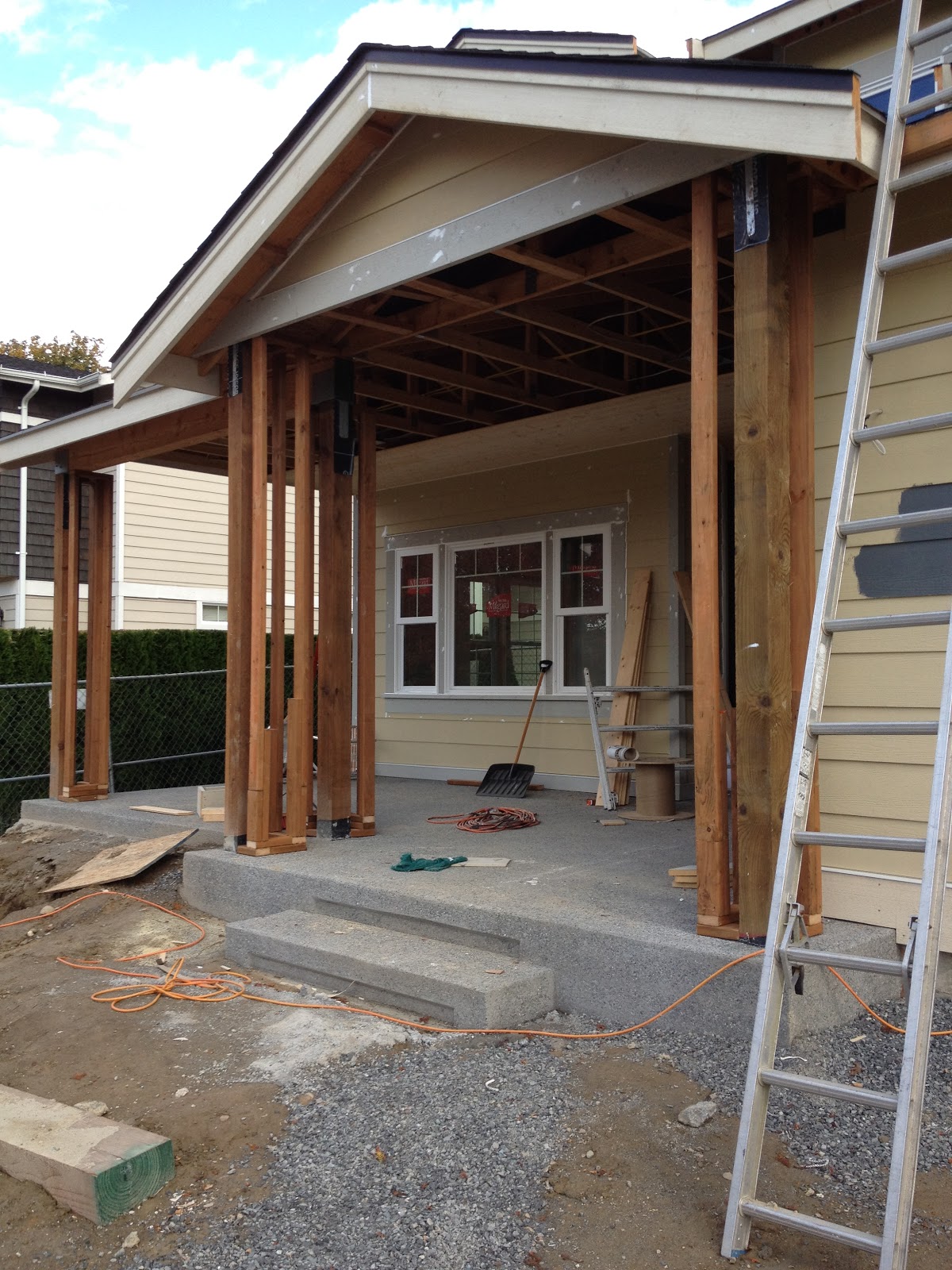 Building our dream home, from the ground up: Progress photos - exterior ...
