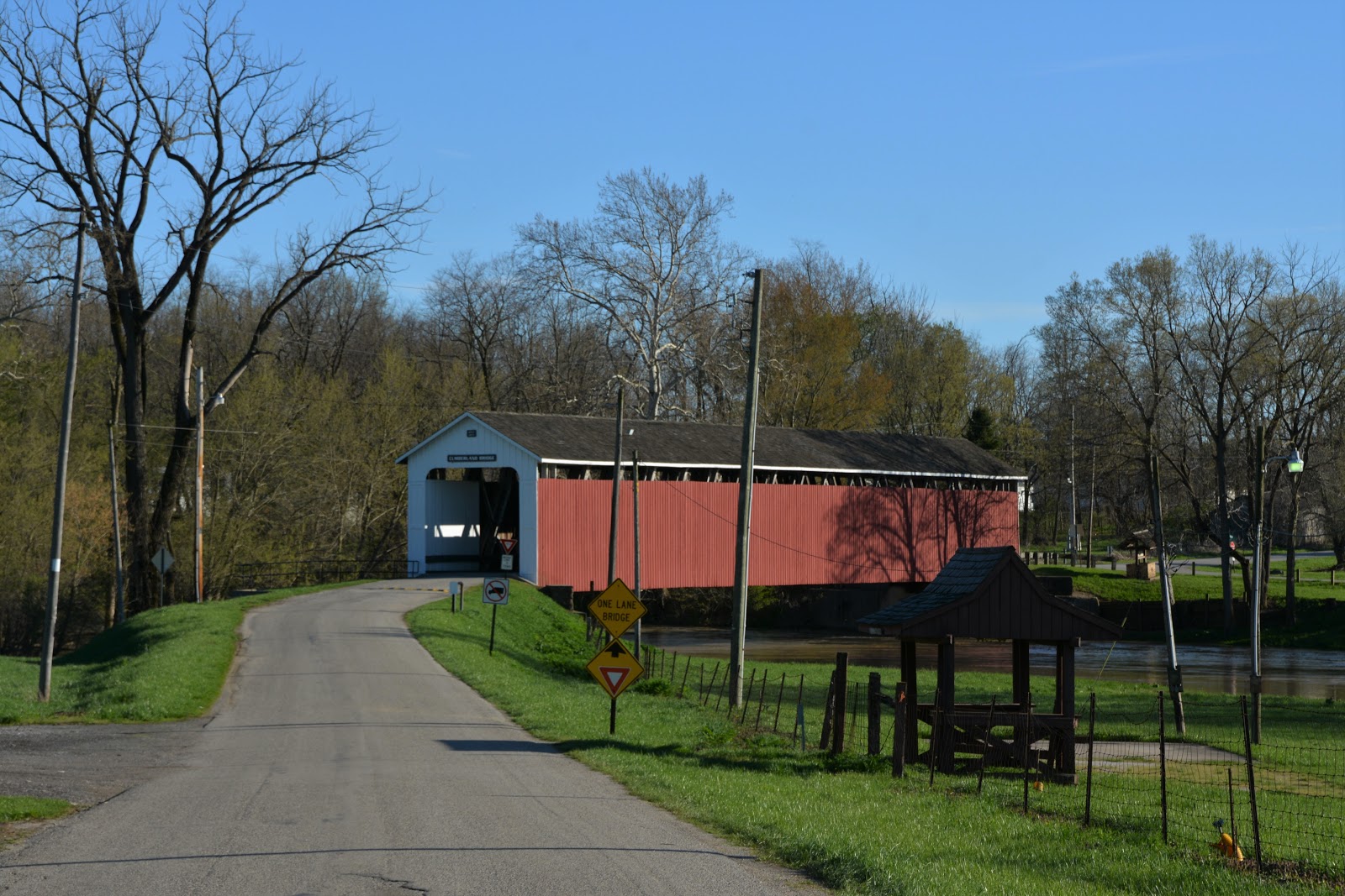 COVERED BRIDGES IN OHIO +: CUMBERLAND/MATTHEWS COVERED BRIDGE ...