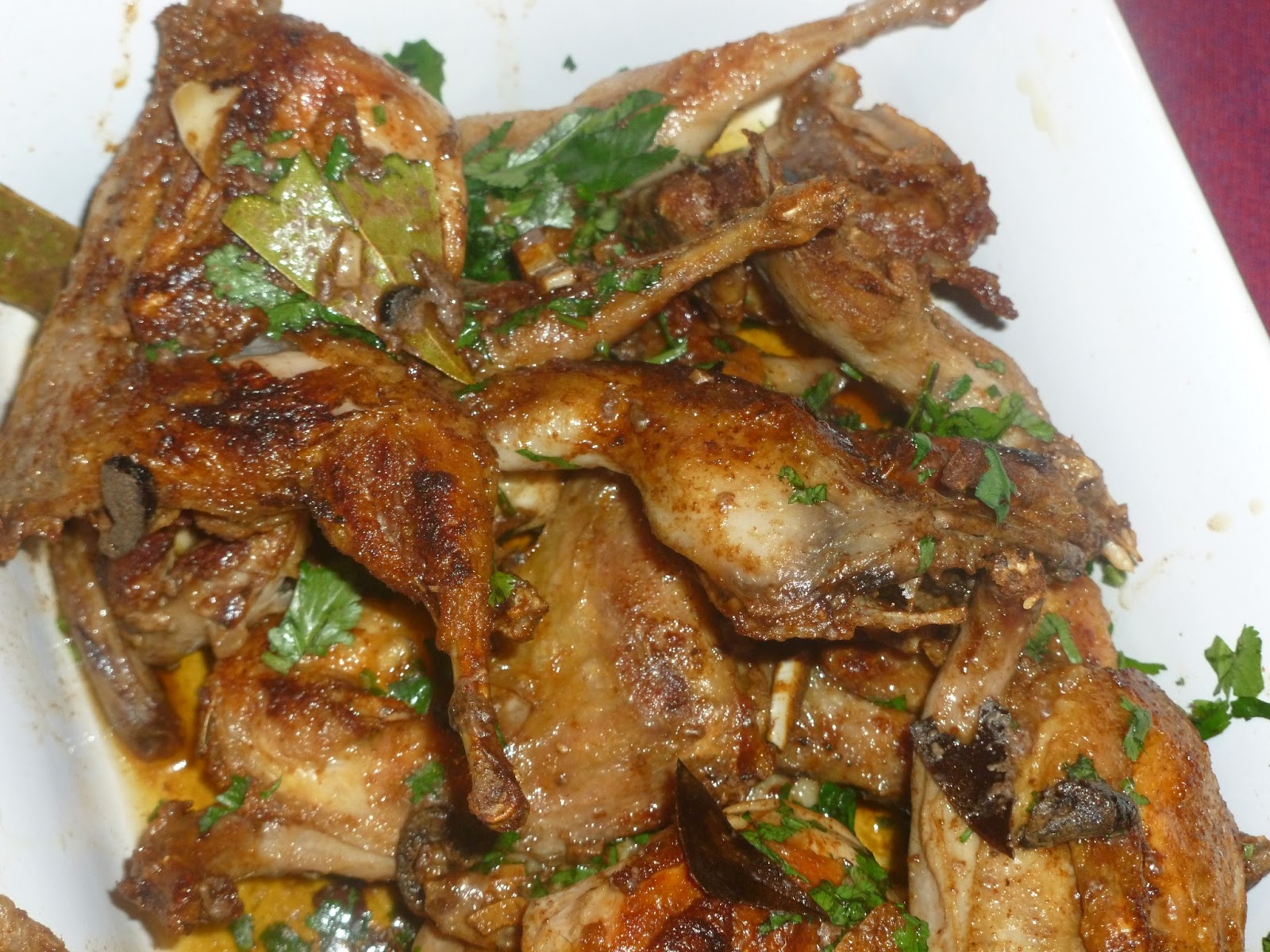 Em Banho Maria: Codornizes