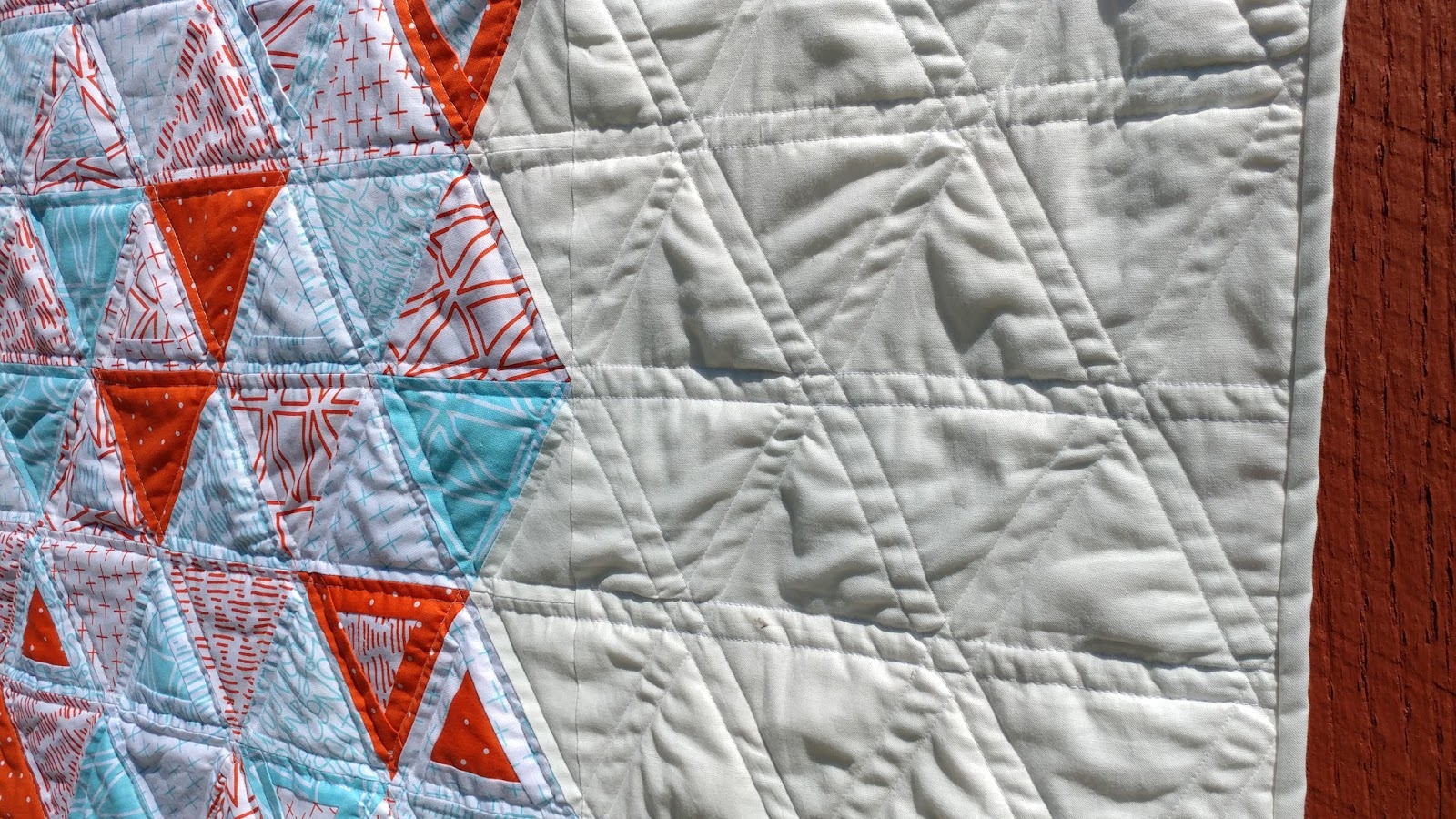 Slice of Pi Quilts: Rough Around the Edges Quilt