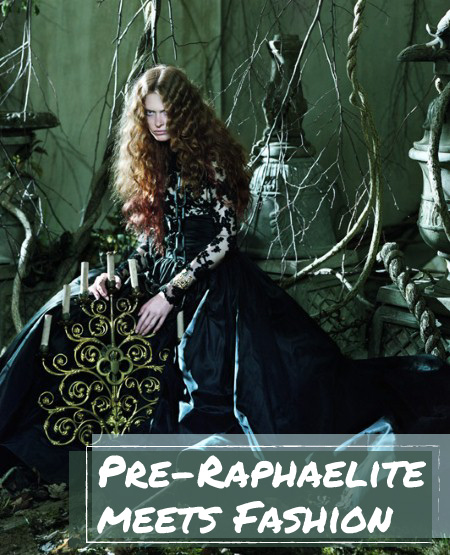 Pre Raphaelite Art: Fashion