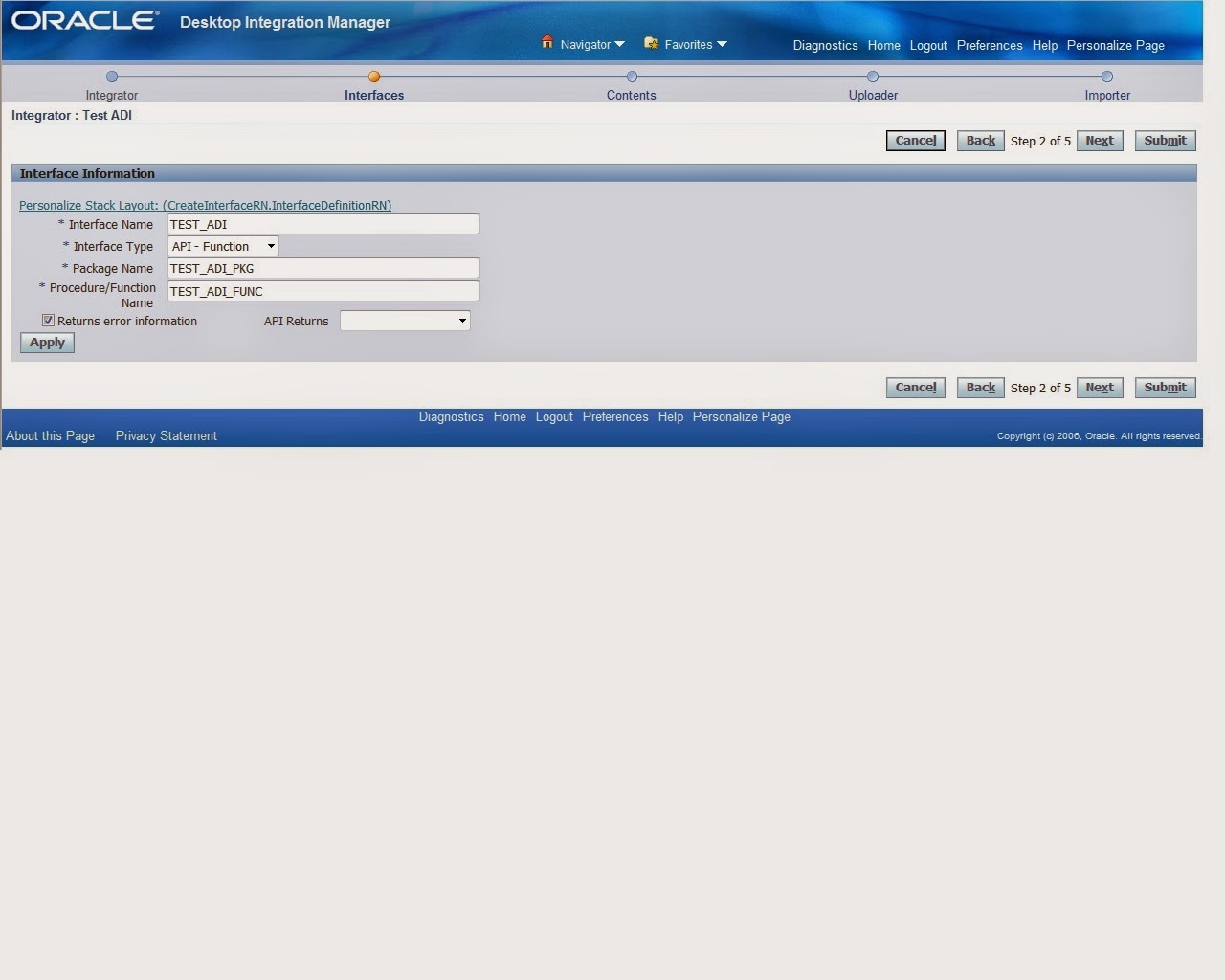 Oracle Web Adi Creating A Custom Integrator Oracle Fusion And Ebs 6914