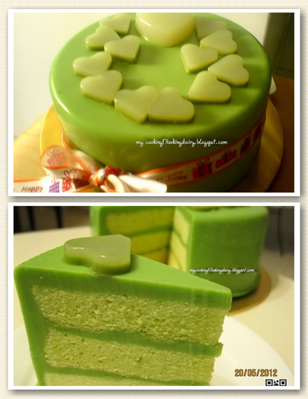 My Cooking N Baking Diary: Pandan Layer Cake