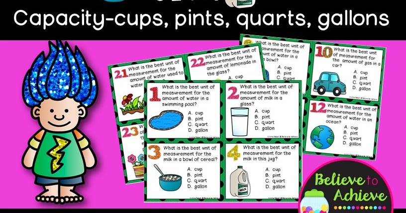 The Best of Teacher Entrepreneurs II: Measurement - Cups, Pints, Quarts ...