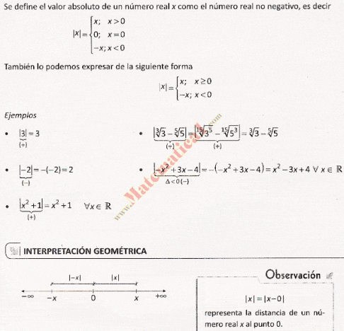 VALOR ABSOLUTO EJERCICIOS RESUELTOS PDF