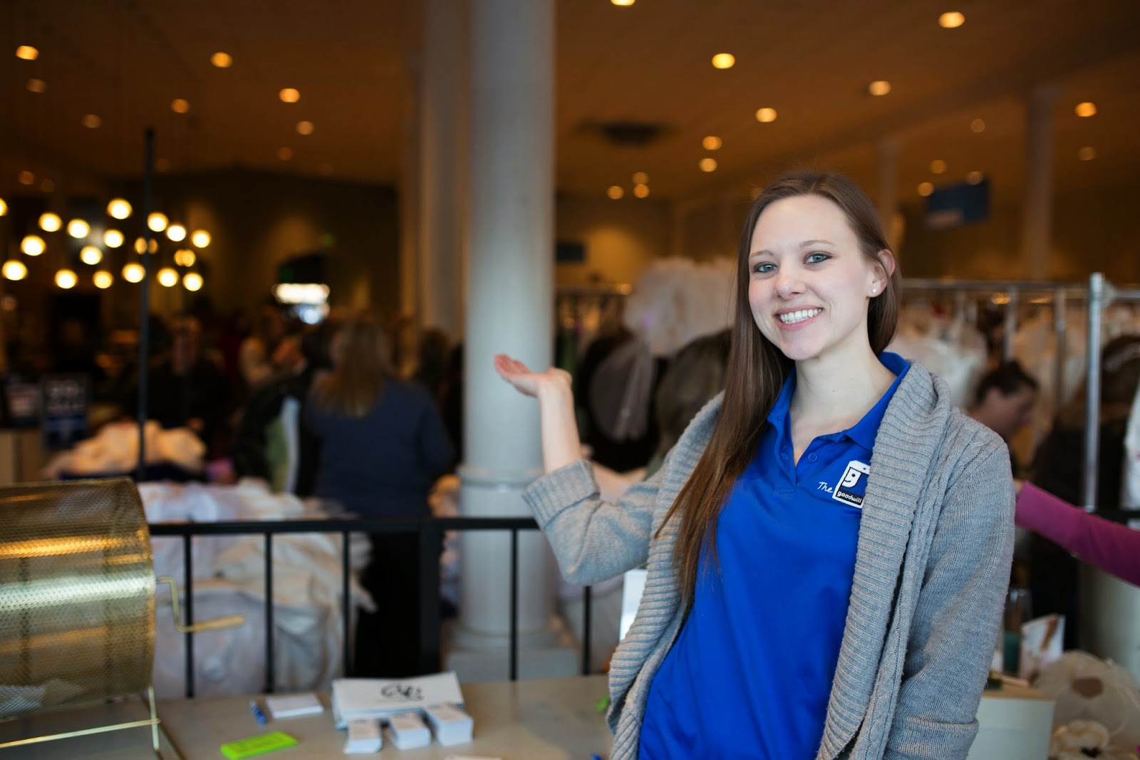 All My Great Ideas Are Really From Pinterest: Goodwill's Bridal Showcase