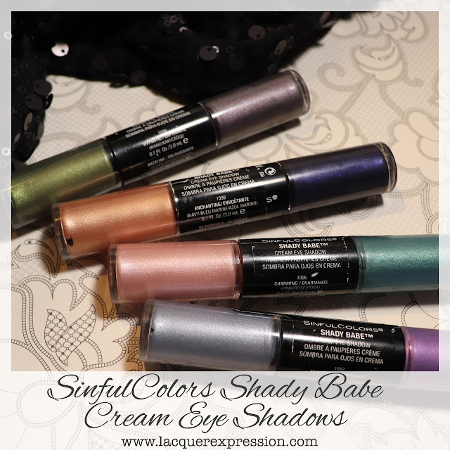 Manic Beauty Monday - SinfulColors Shady Babe Cream Eye Shadows ...