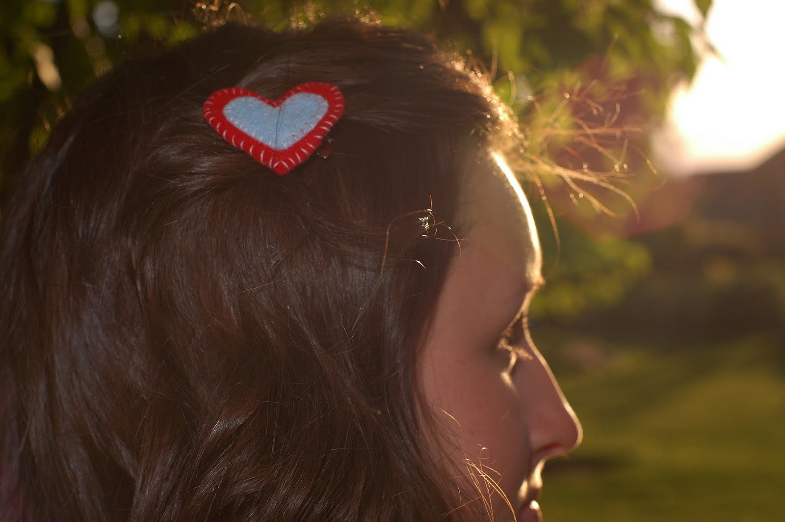 julies blog: Heart Hair Clip Tutorial