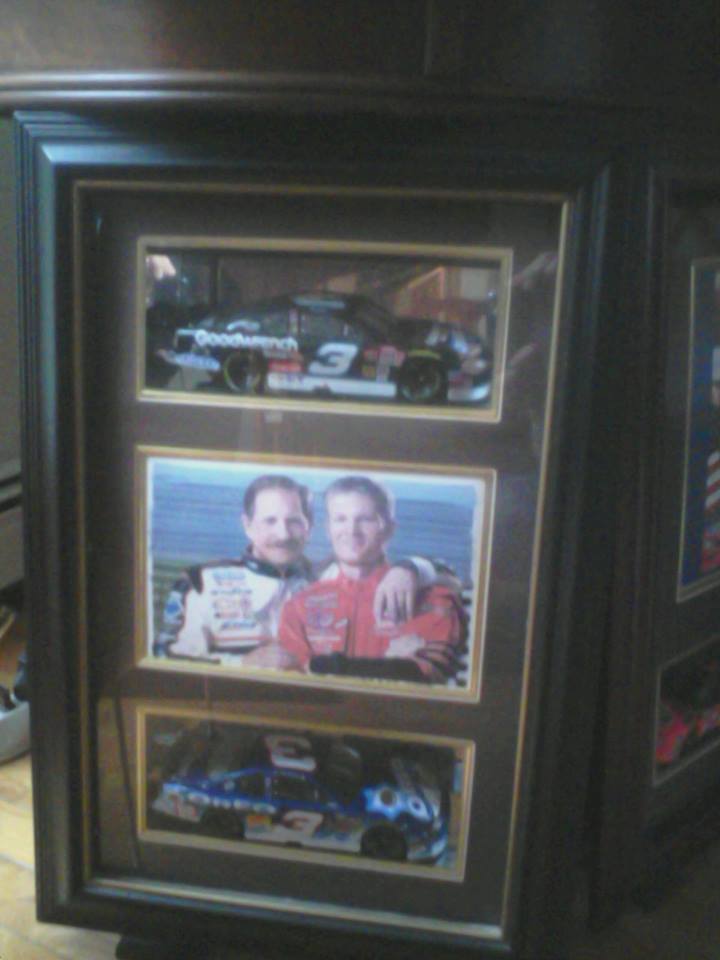 Hidden Treasures : NASCAR SHADOW BOXES $50