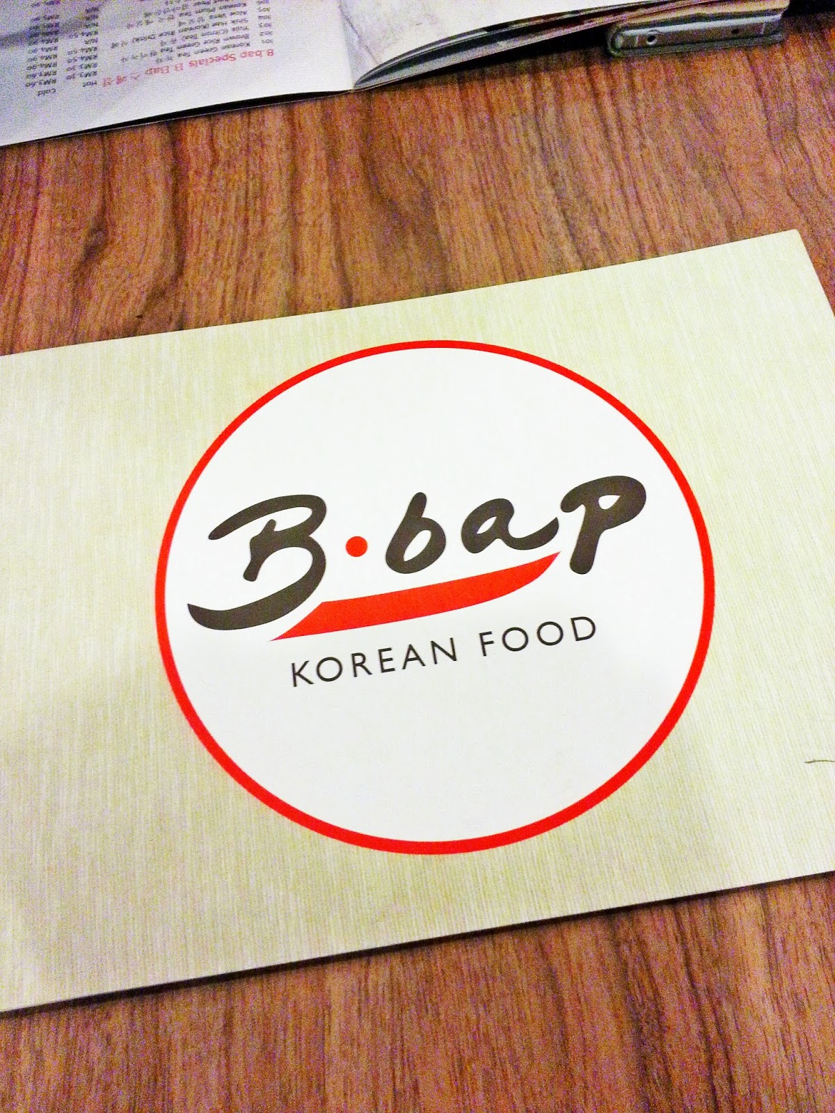 Venoth's Culinary Adventures: B.bap Korean Food @ NU Sentral, Kuala Lumpur