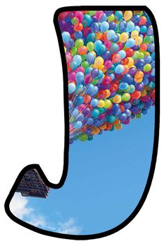 Abecedario de la Película Up. Up Movie Alphabet. - Oh my Alfabetos!