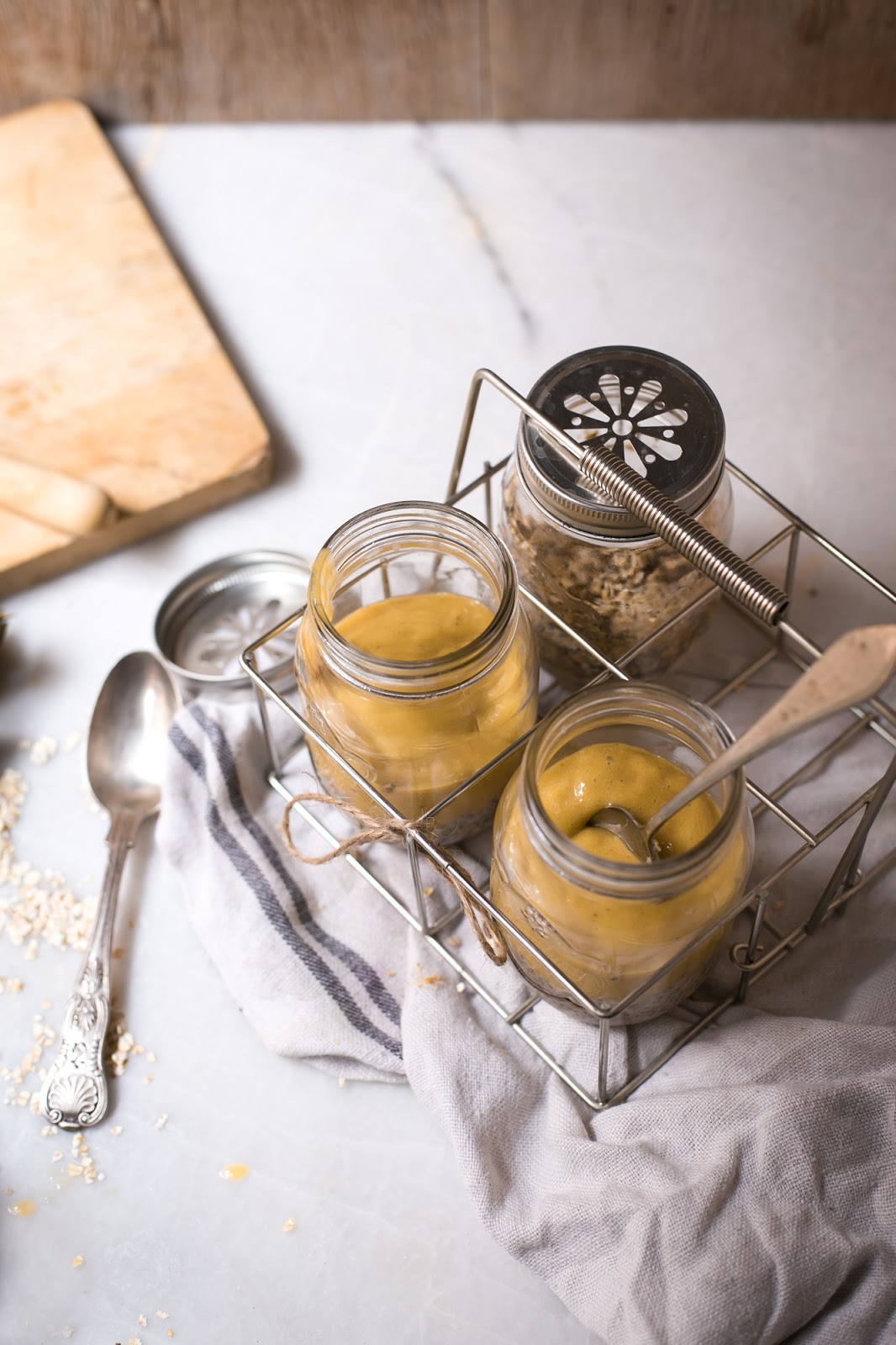 La Cocina de Carolina: Overnight oats de plátano y mango