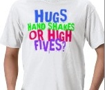 OneMoreStep Revolution: Hugs, Handshakes, & Hi-5's