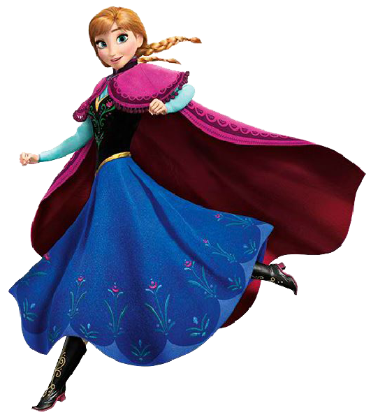 Frozen: Ana Clip Art. - Oh My Fiesta! in english