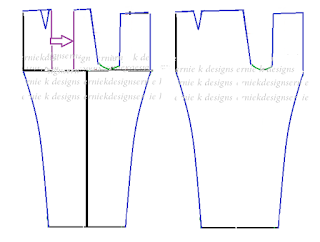 ernie k designs: Drafting my own one piece pattern pants: the epic tale ...