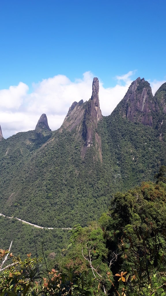 Trilha Cartão Postal, uma das trilhas do Parque Nacional da Serra dos ...