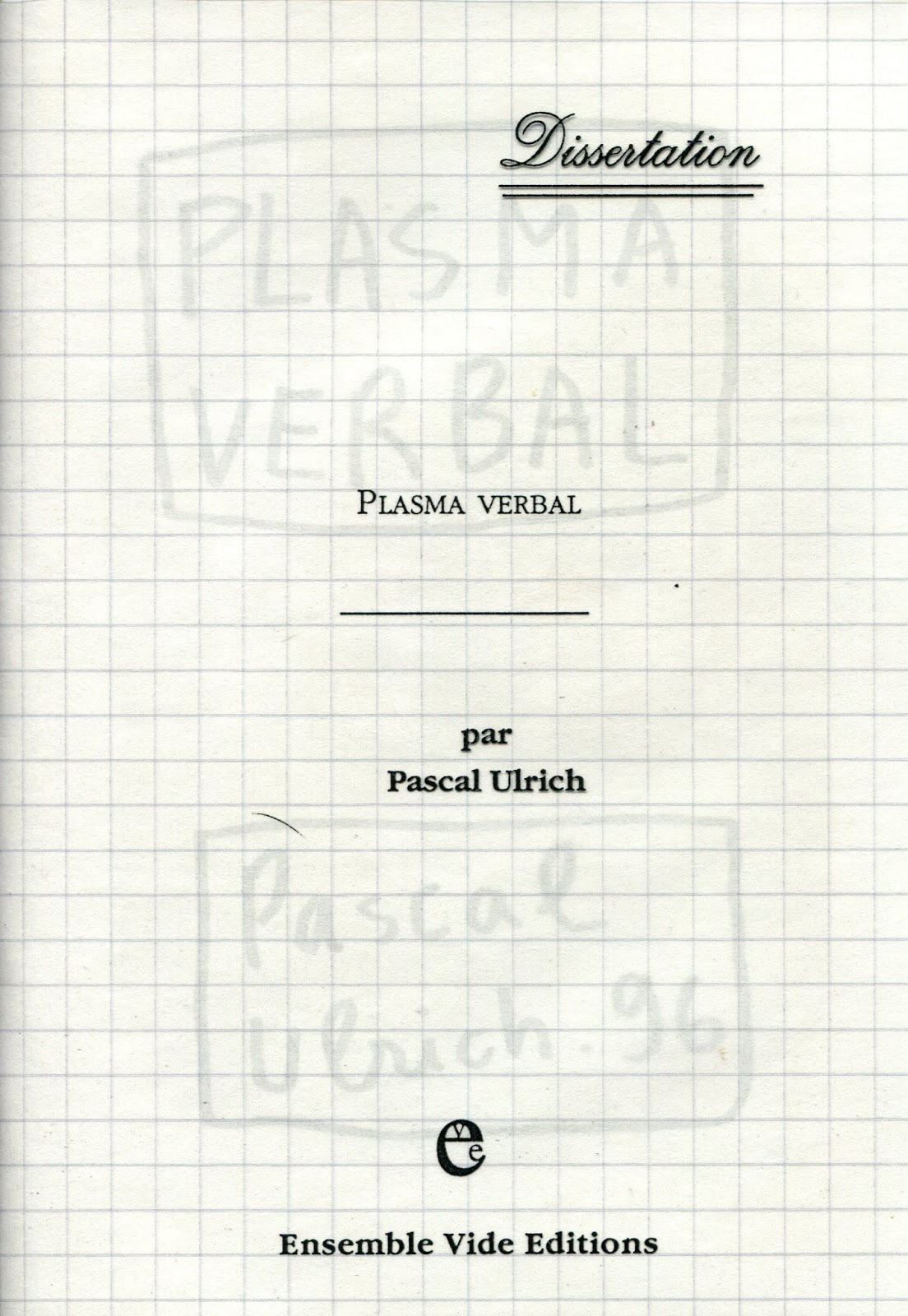 Pascal ULRICH: Publications