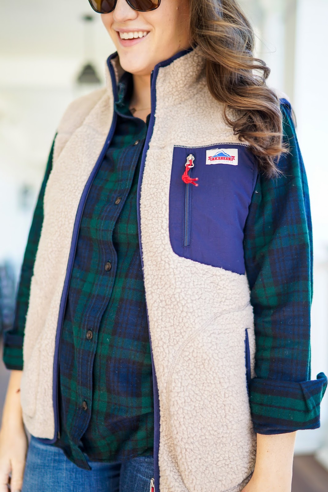 Fleece Vest + Flannel Weather | Connecticut Fashion and Lifestyle Blog ...