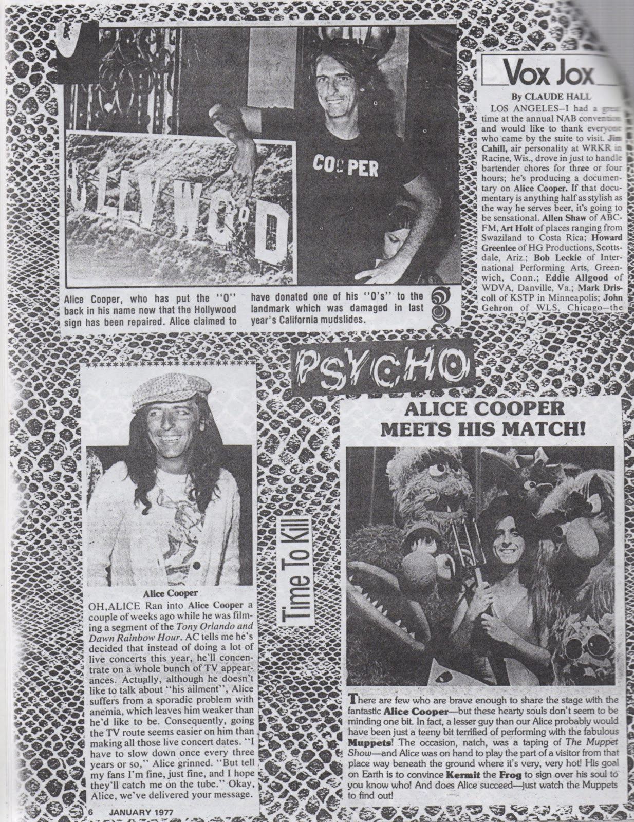 EvenSpot Speaks: 1996, Alice's Bloody Rag Zine #1