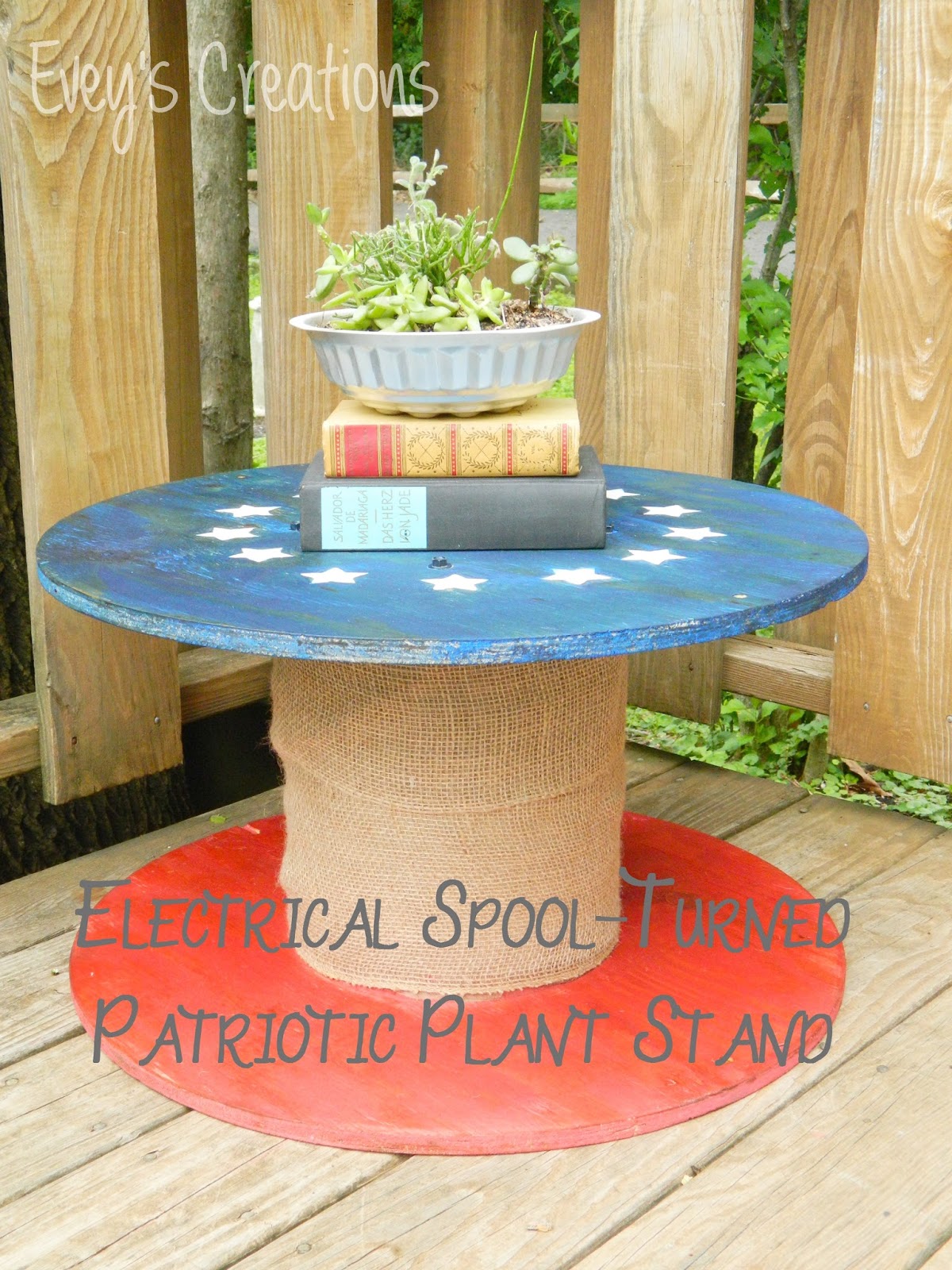 Evey's Creations: "Let your colors burst" Upcycled Americana Electrical ...