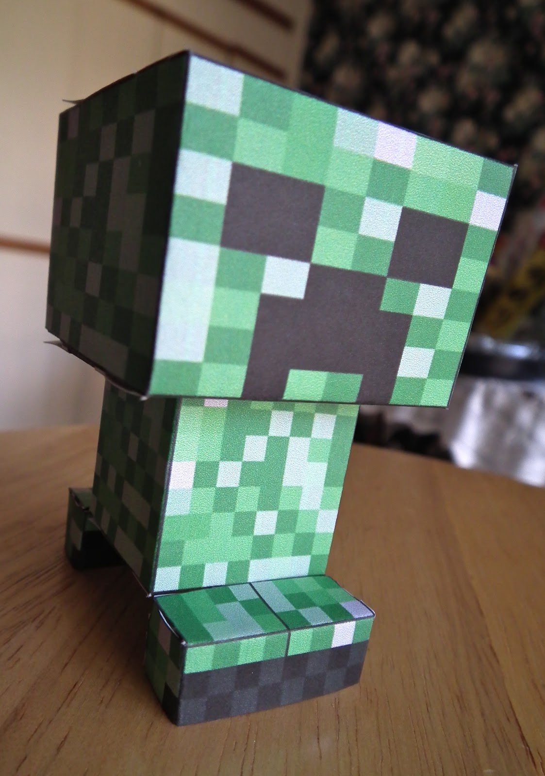 Cubecraft Creeper Creeper Paper Papercraft Minecraft Papercraft ...