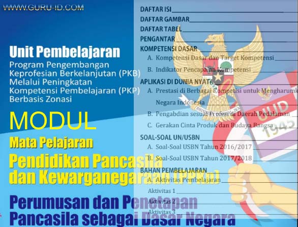 Download Modul PKP PPKN SMP 2019/2020 - Modul Ajar Kurikulum Merdeka
