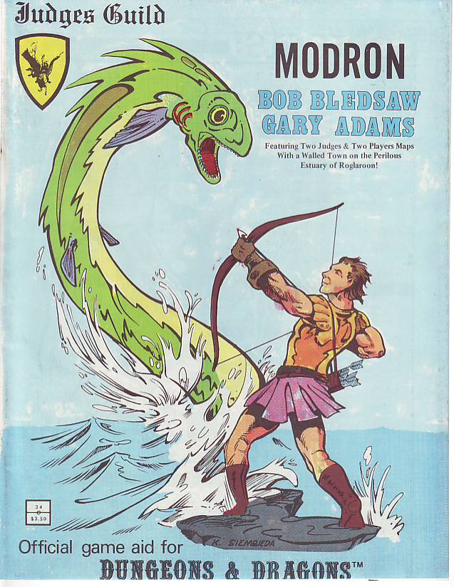 Quag Keep: Judges Guild - Modron (4th Printing)