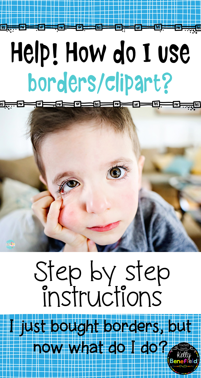 How to Insert Borders/Clipart/Plus Enter to Win Some of My Borders ...