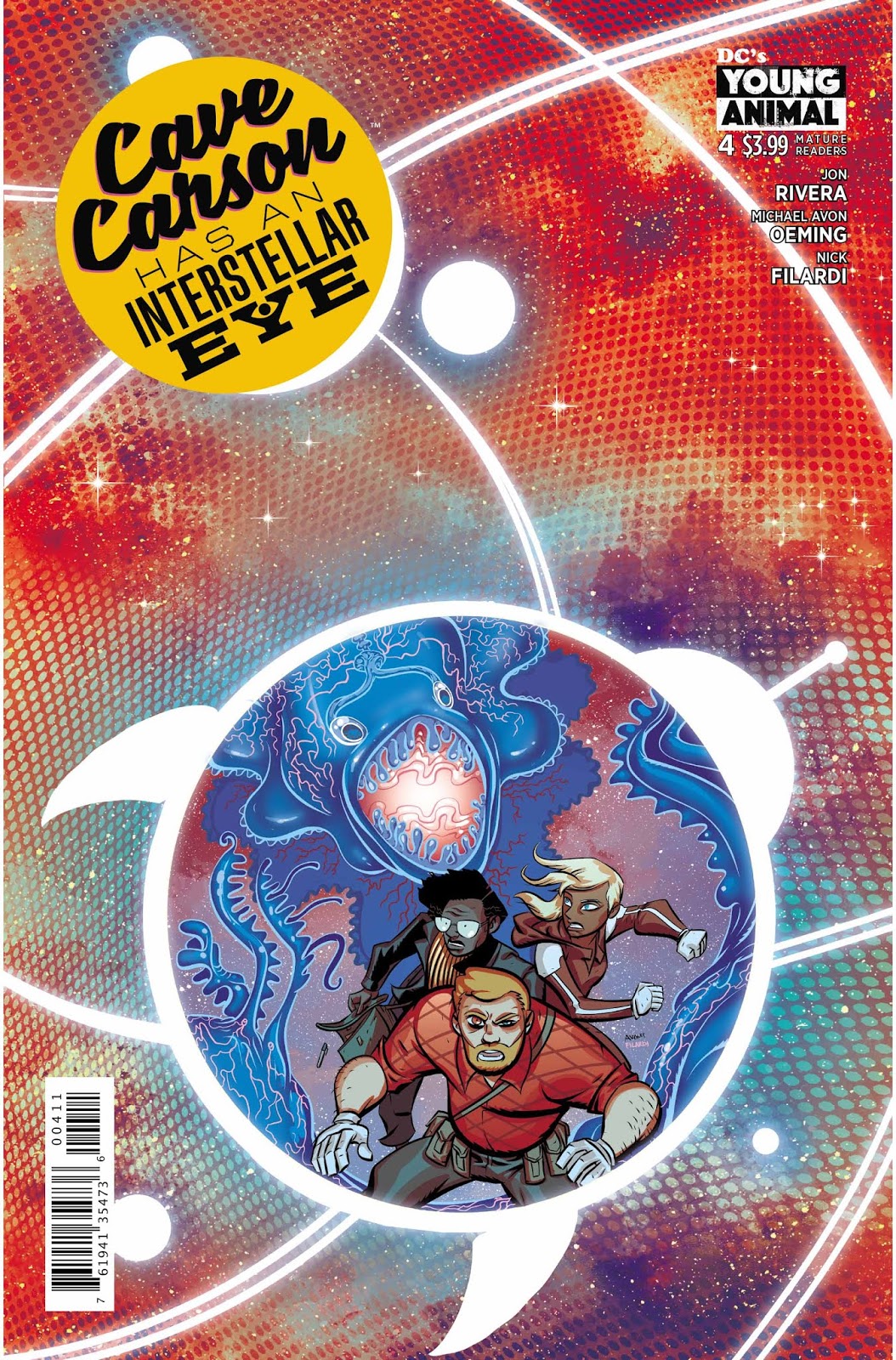 Weird Science DC Comics: Cave Carson Has an Interstellar Eye #4 Review ...