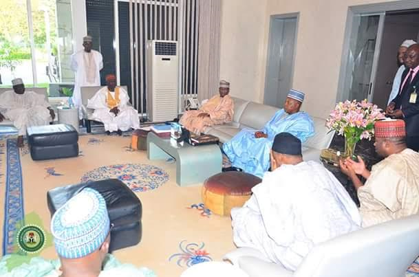Photos: Maiduguri billionaire Alhaji Mohammed Indimi receives Gov ...