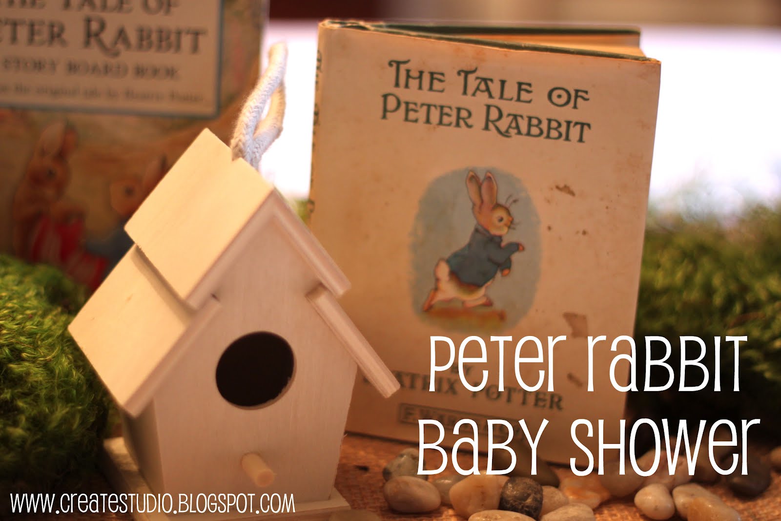 CREATE STUDIO: Peter Rabbit Baby Shower