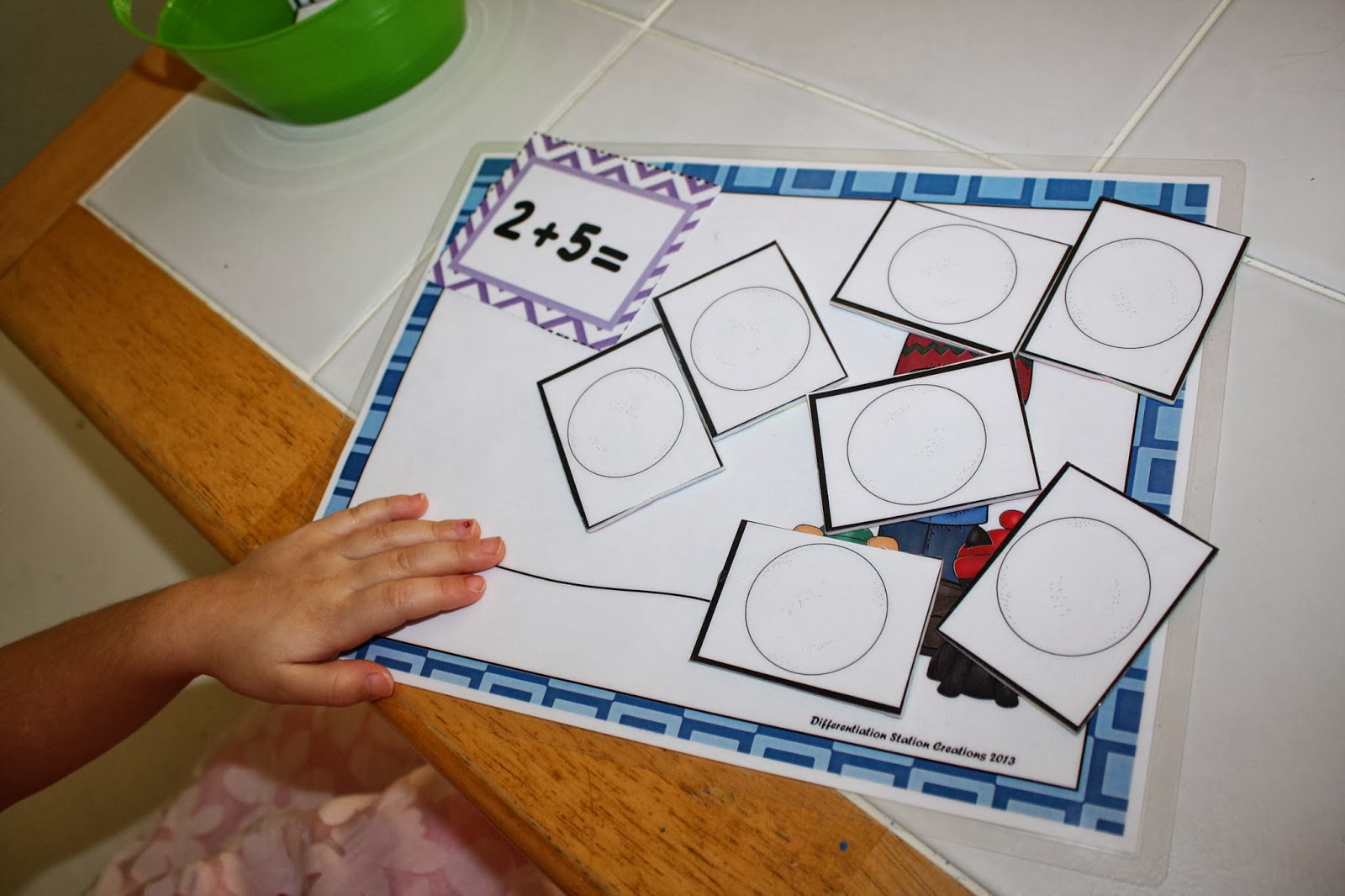 Differentiation Station Creations: Interactive Playdough Mats