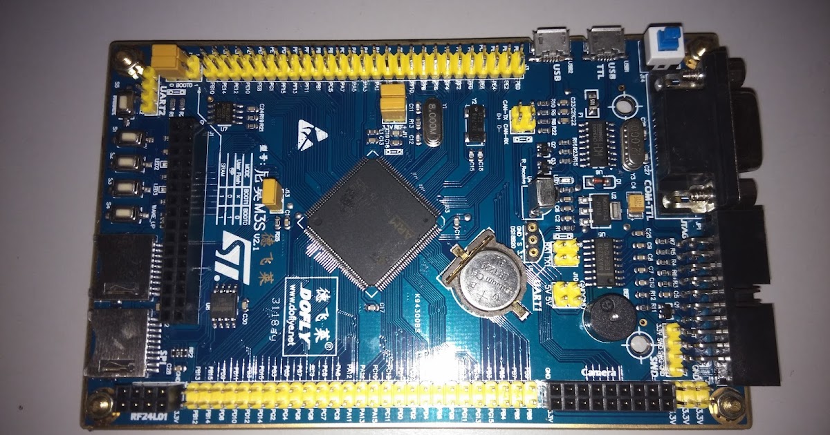 Arduino For Beginners Uploaded Arduino Blink Example To A Stm32 Board