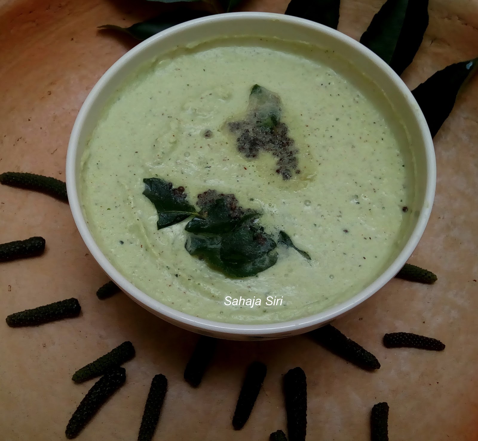 Fresh Hippali/ pippali tambuli/ Long pepper tambli