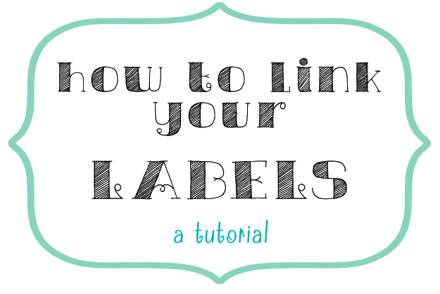 Blog Guidebook: How To Tag a Link or Page With a Label Link