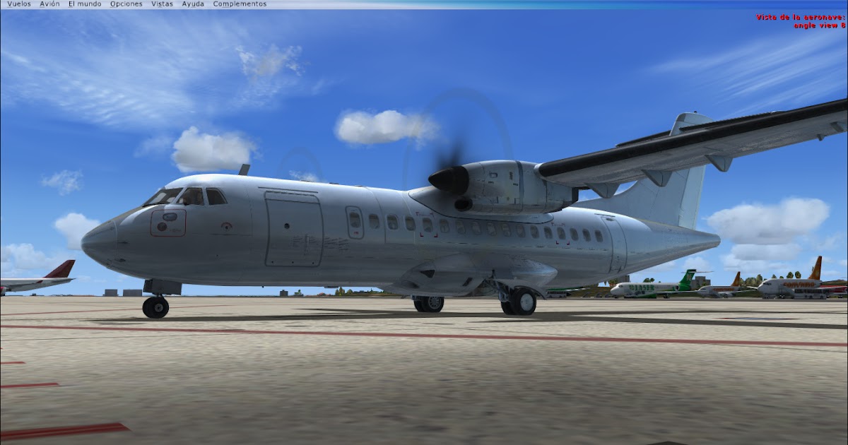 Addons FS9 - FSX & el 7mo Mandamiento... : Carenado ATR 42-500 Series ...