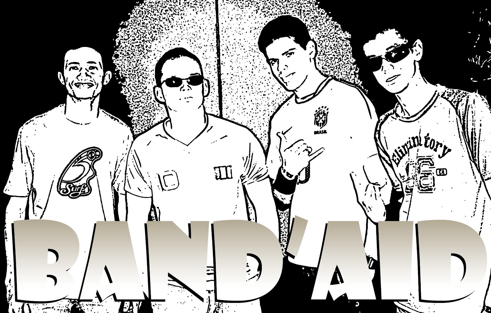 Band'aid: História da banda XXIX - Band'aid no CDG (07/06/2003)