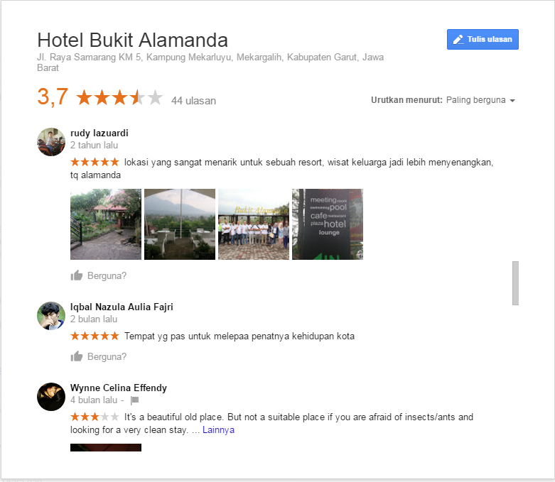 Bukit Alamanda Resort & Resto ~ WisataTraveling & Masakan Nusantara