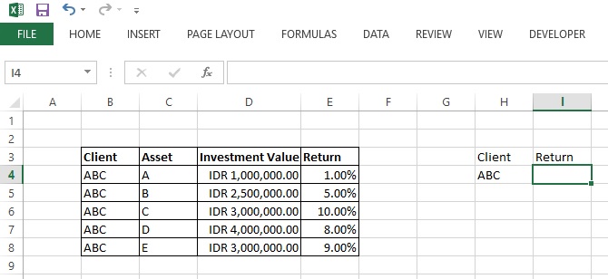 Terus belajar: Rumus Excel Rata-rata Tertimbang