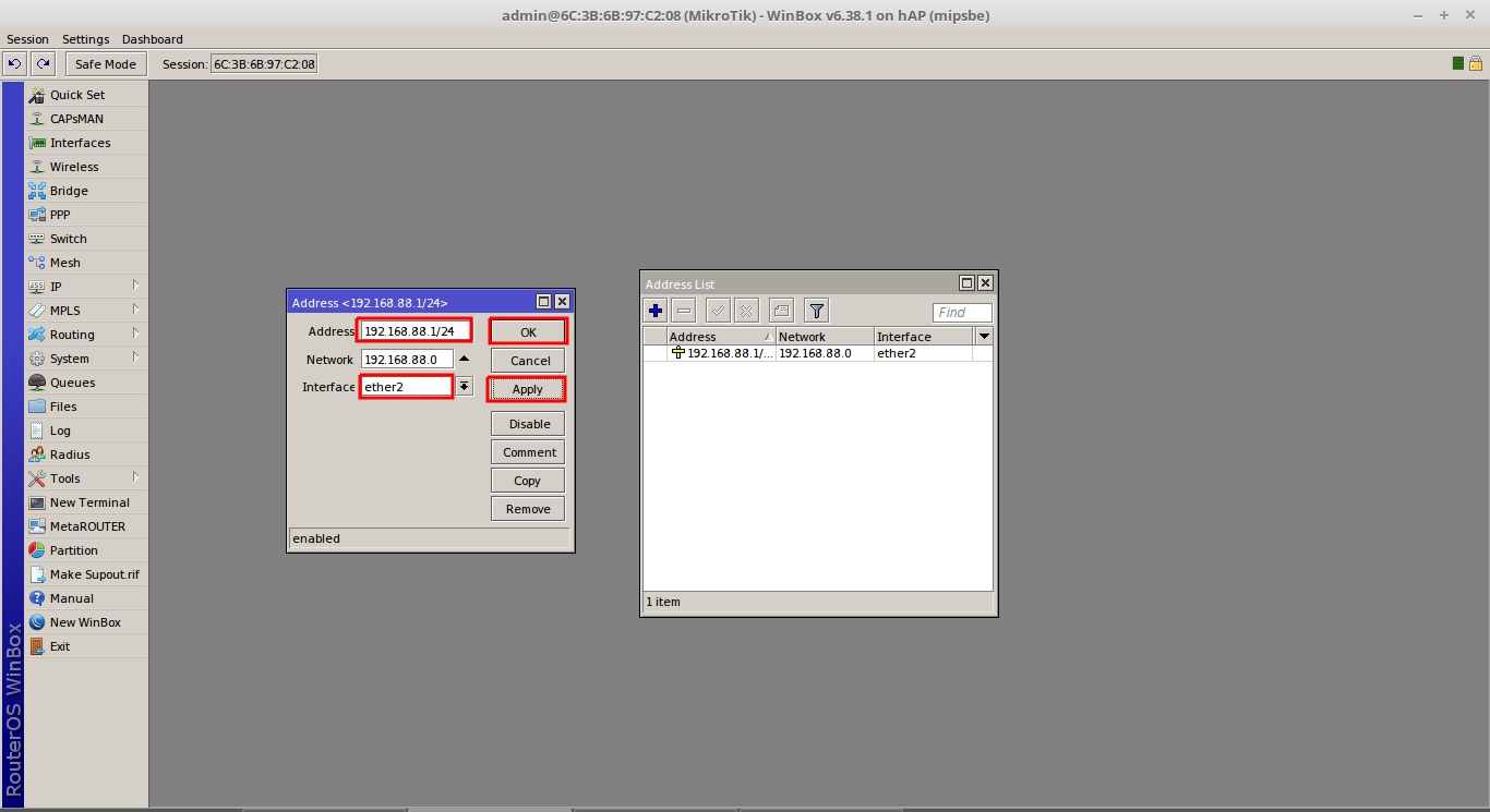 Cara setting Mikrotik sebagai station (P2P) - Informasi-Teknologi